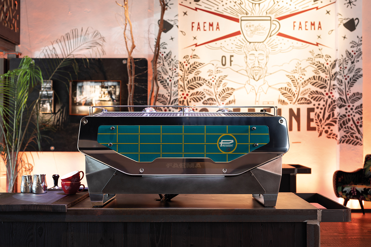 Faema launches new President espresso machine - Global Coffee Report