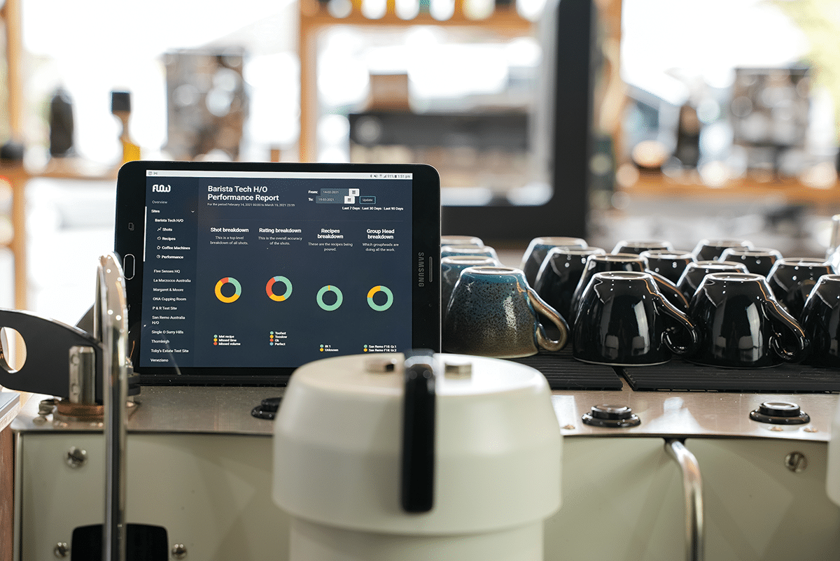 How the Flow telemetry system delivers fast-paced feedback on coffee ...