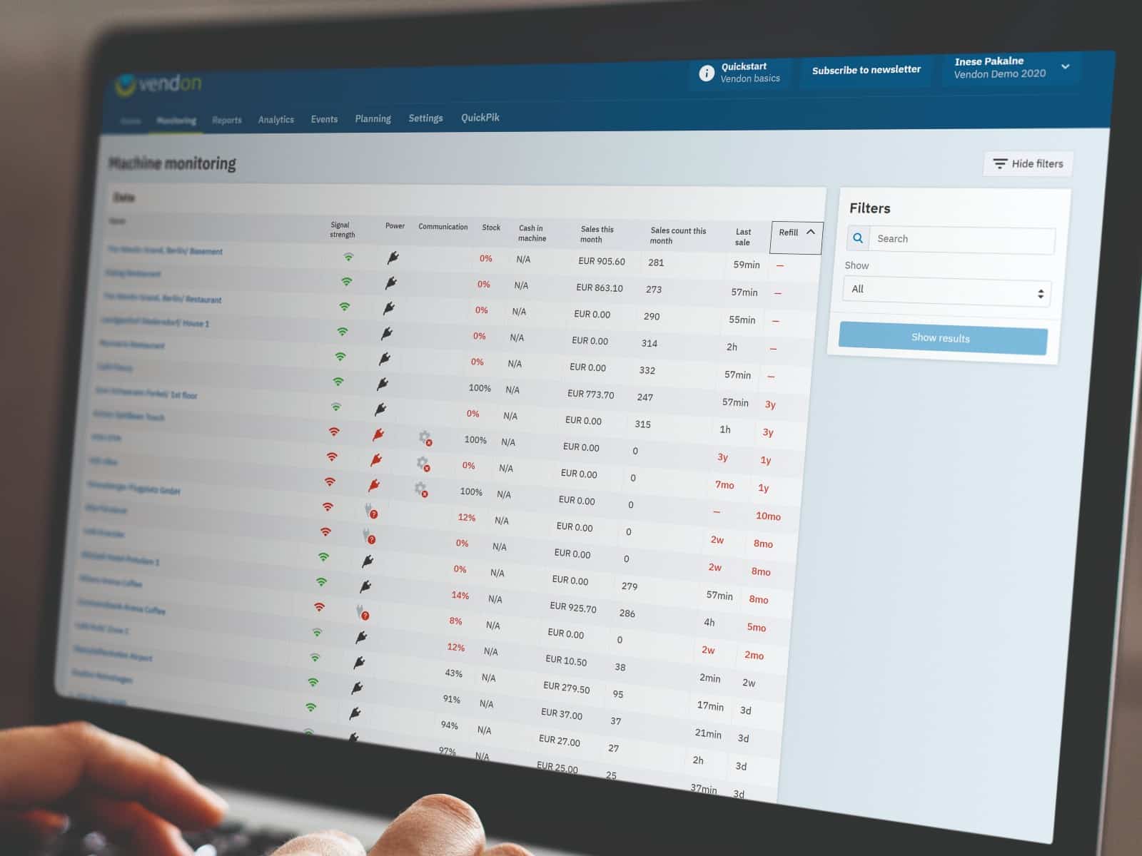 Vendon's IoT telemetry and payment solutions help manage fleets ...