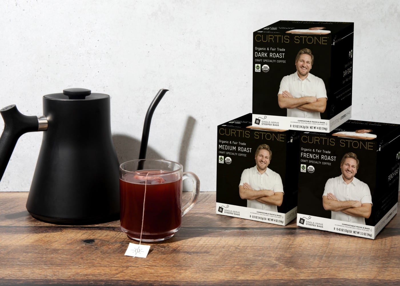 Renowned chef Curtis Stone teams up with Steeped Coffee - Global Coffee ...