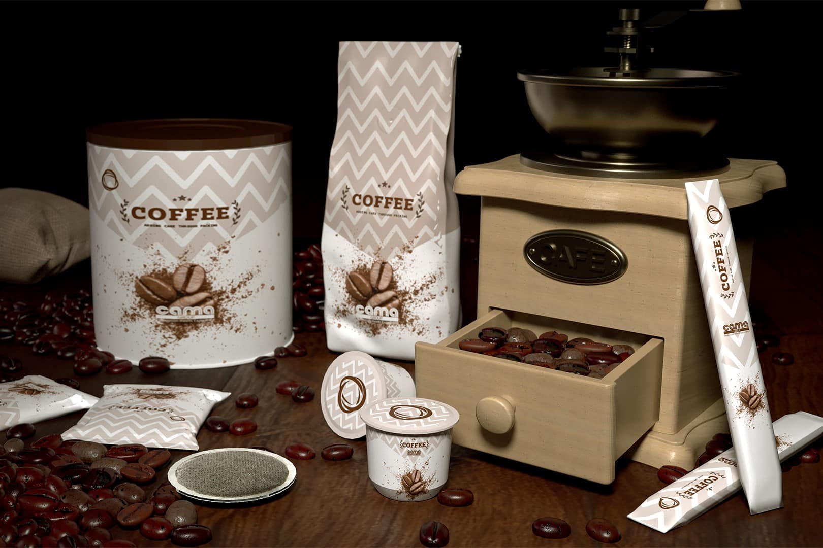 Cama Group packaging solutions - Global Coffee Report