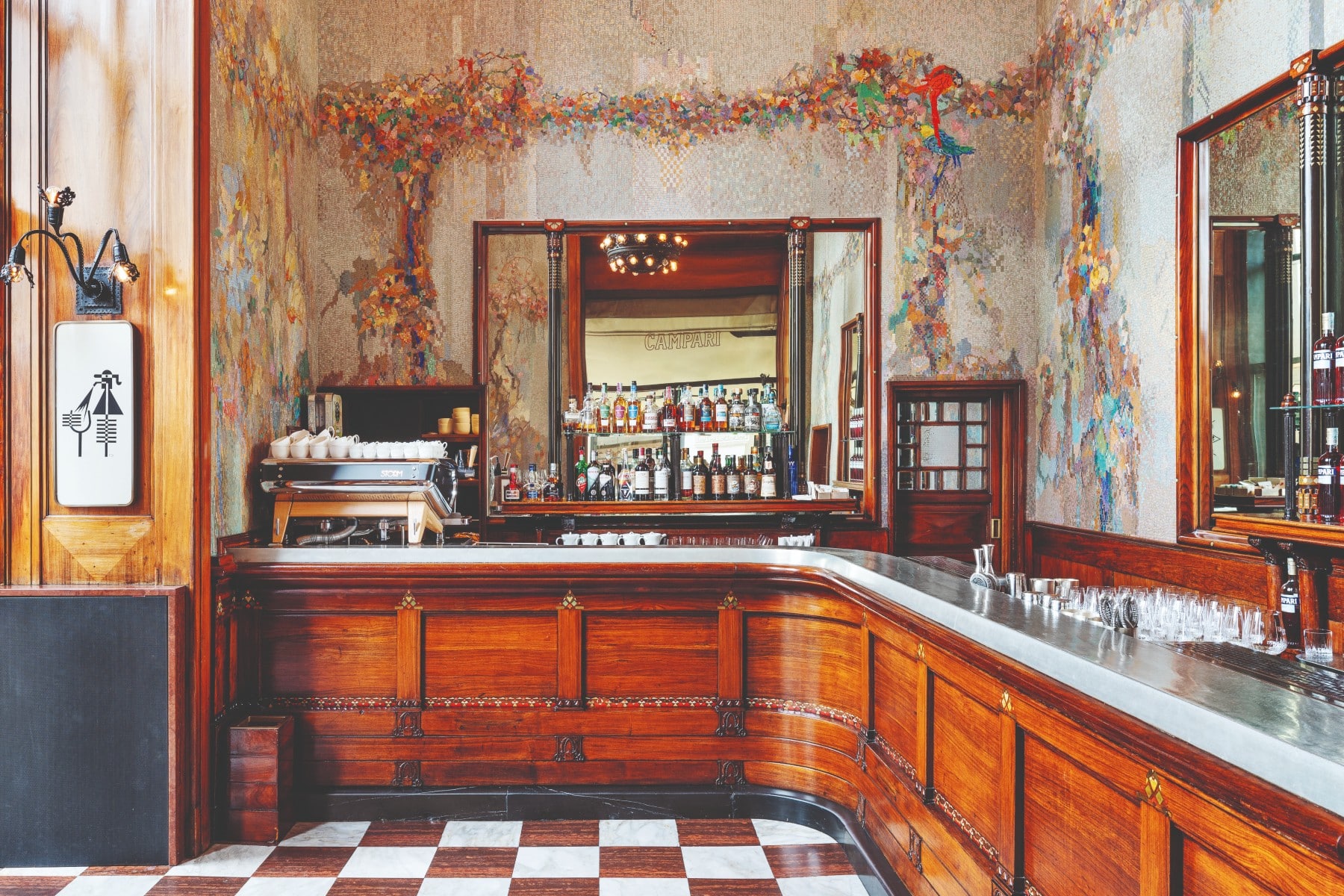 What makes Milan's Camparino in Galleria an iconic coffee venue ...