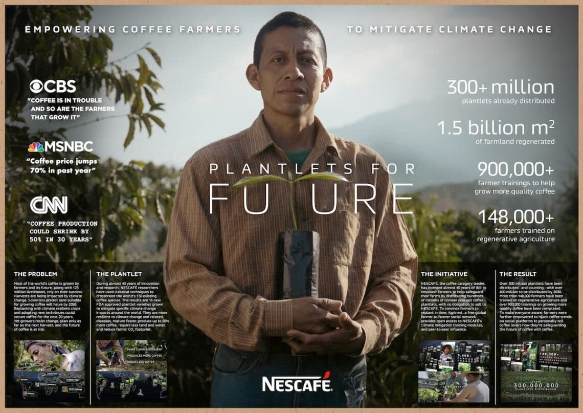 Nescafé awarded bronze at the Cannes Lions Awards - Global Coffee Report