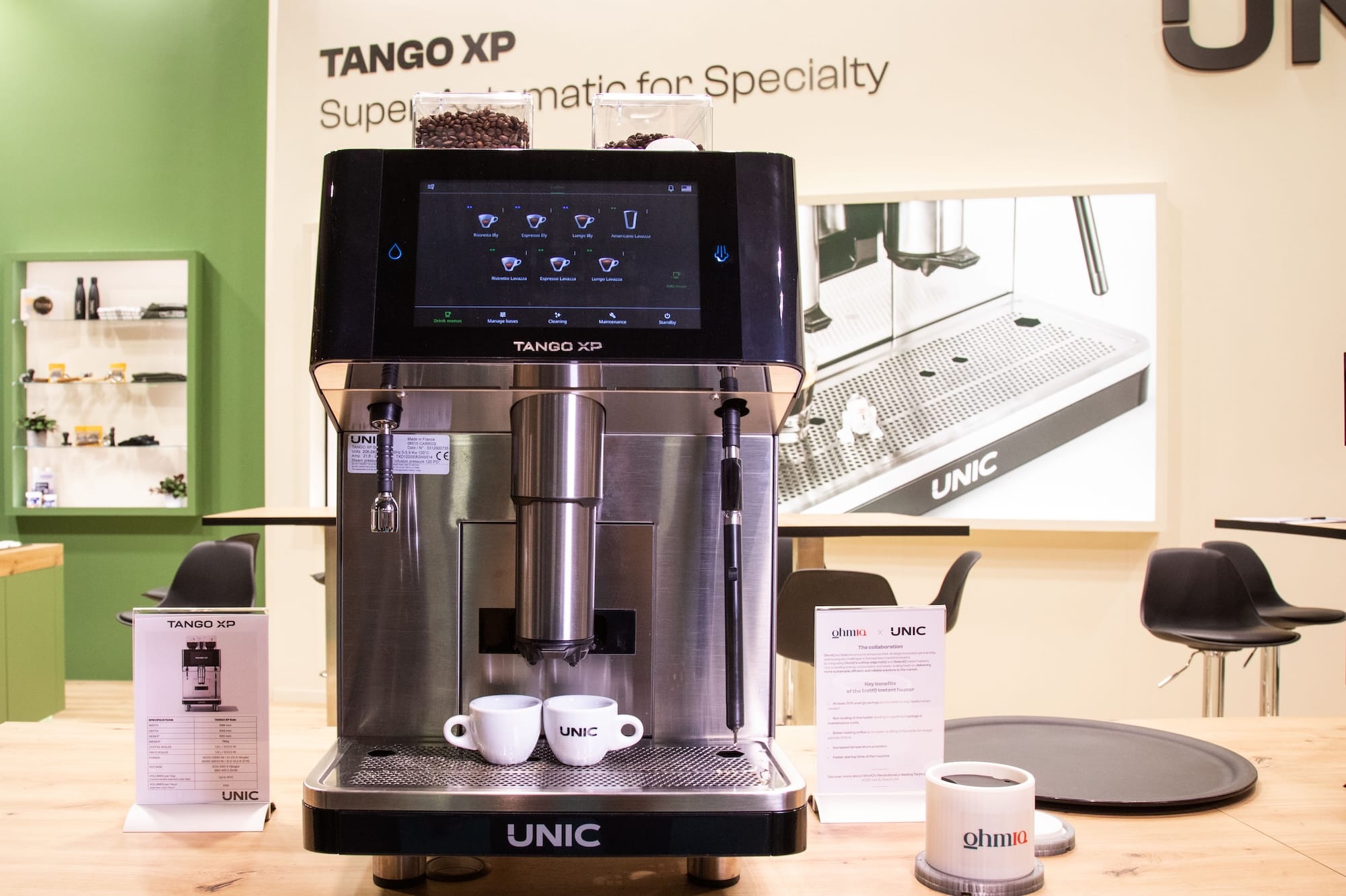 OhmlQ debuts new water heating technology with UNIC - Global Coffee Report